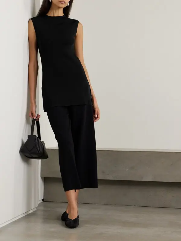 Max Mara Soldino Ribbed-knit Tank