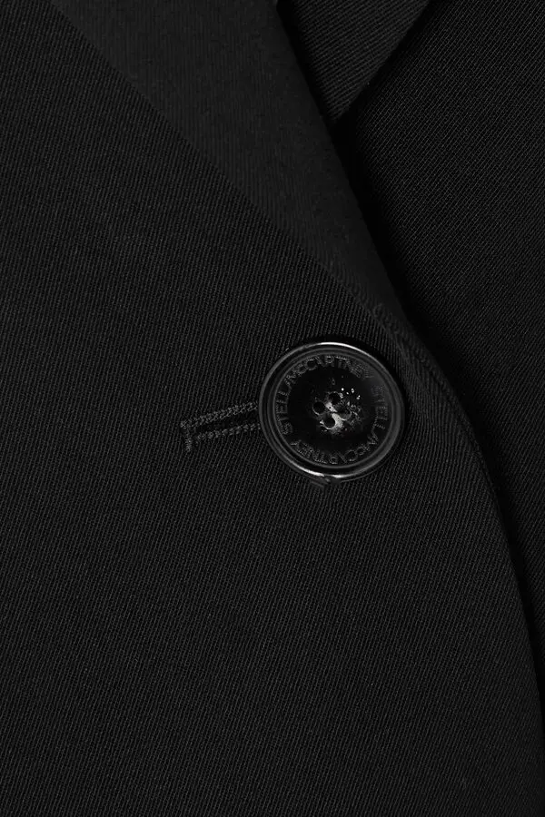 Stella McCartney Net Sustain Stretch-wool Twill Blazer