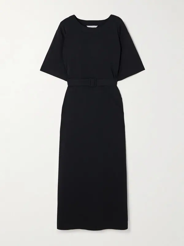 Max Mara Amati Belted Midi Dress
