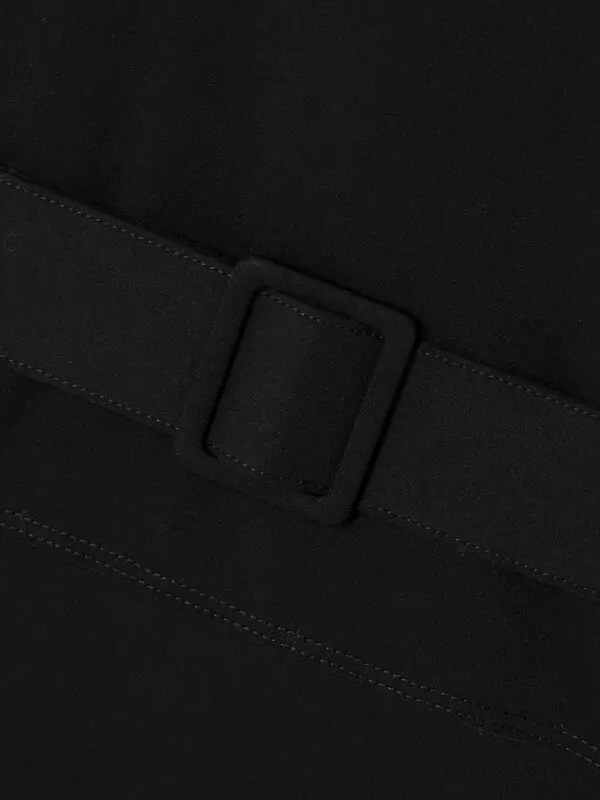 Max Mara Amati Belted Midi Dress