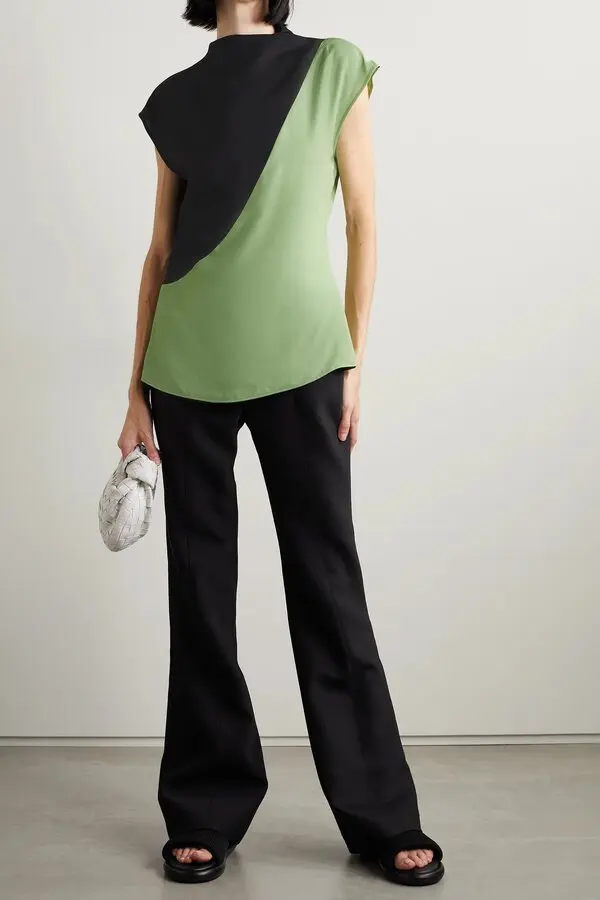 Gauchère Taos Two-tone Twill Top