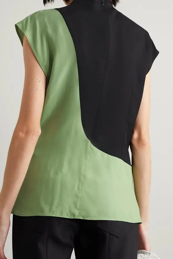 Gauchère Taos Two-tone Twill Top
