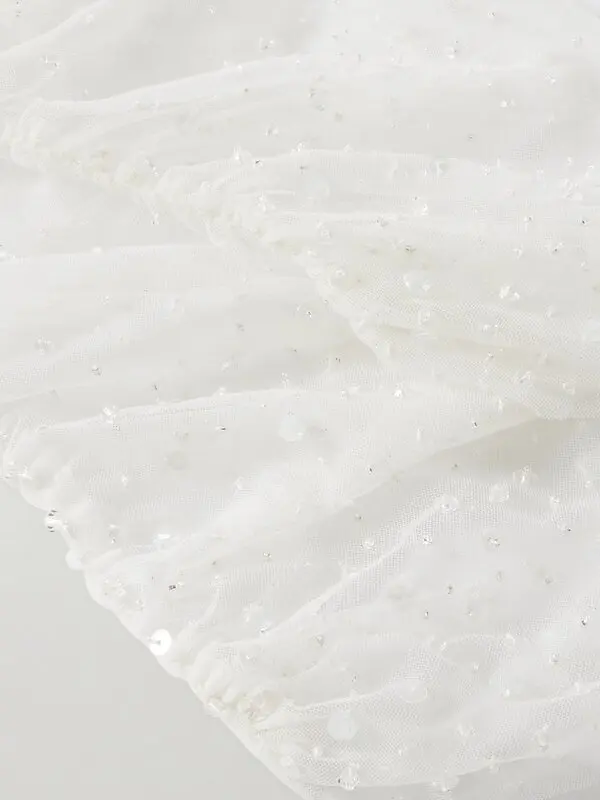 CLIO PEPPIATT Chantilly Tulle Gloves