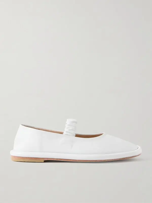 LAUREN MANOOGIAN Leather Ballet Flats