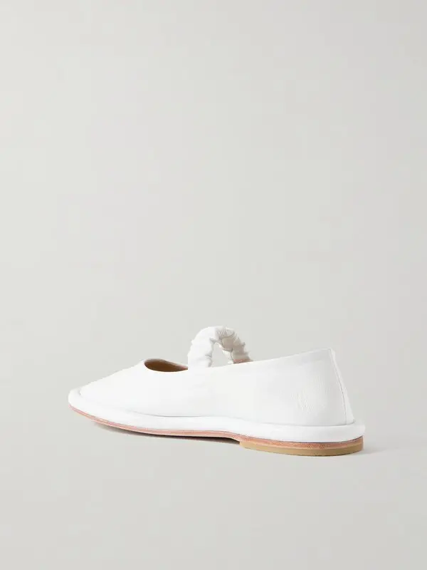 LAUREN MANOOGIAN Leather Ballet Flats