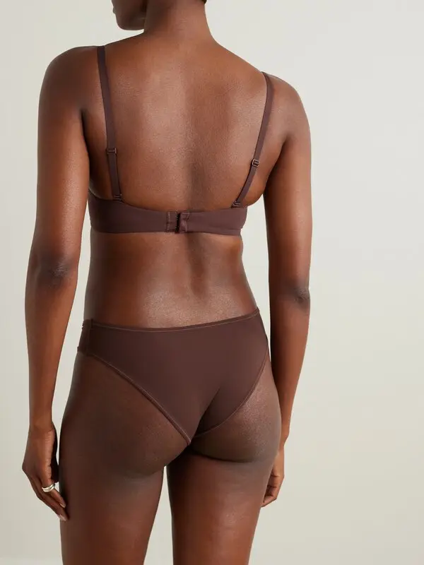 SKIMS Fits Everybody Demi Bra - Brown