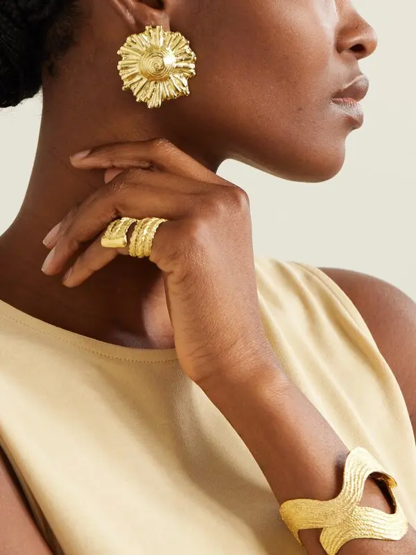 YSSO Ilios -plated Earrings