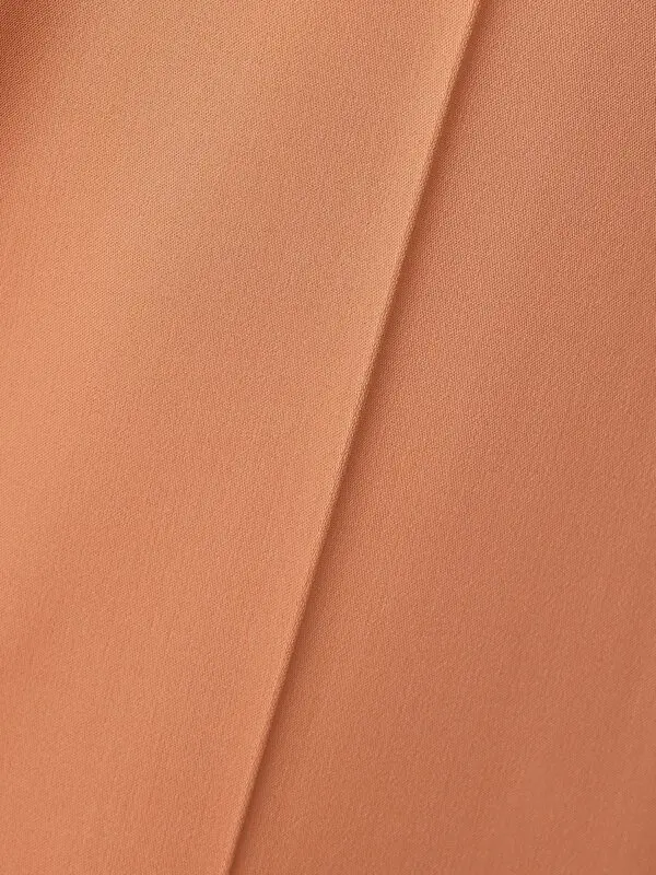 Another Tomorrow Crepe Wide-leg Pants