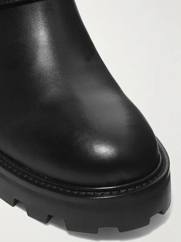 JIMMY CHOO Biker Ii Leather Boots