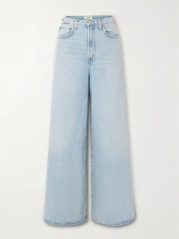 AGOLDE Nolan High-rise Wide-leg Jeans