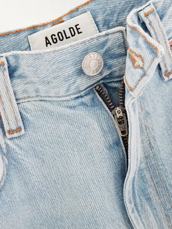AGOLDE Nolan High-rise Wide-leg Jeans