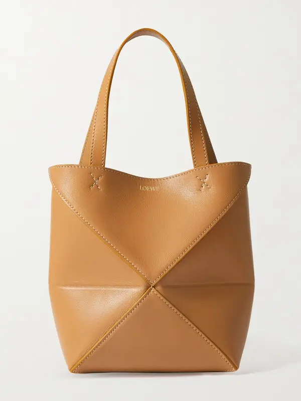 Loewe Puzzle Convertible Mini Tote - Brown