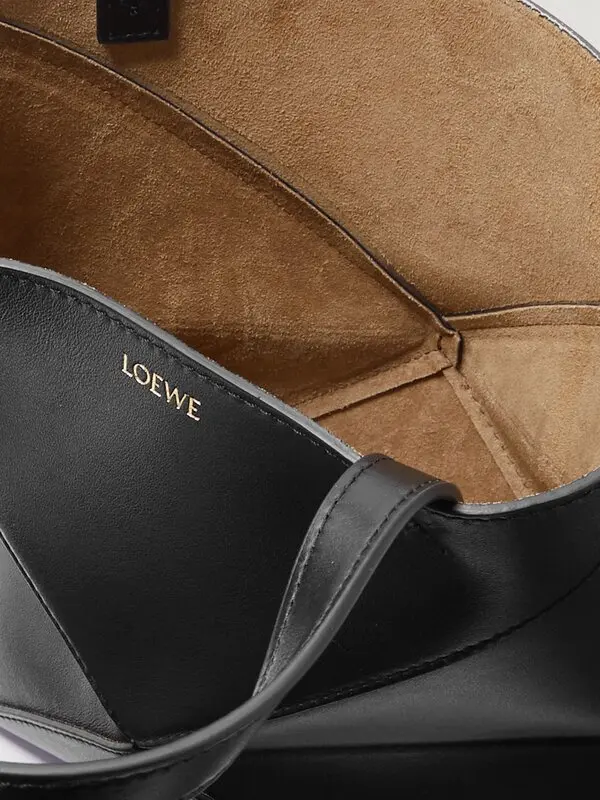 Loewe Puzzle Fold Mini Tote - Black