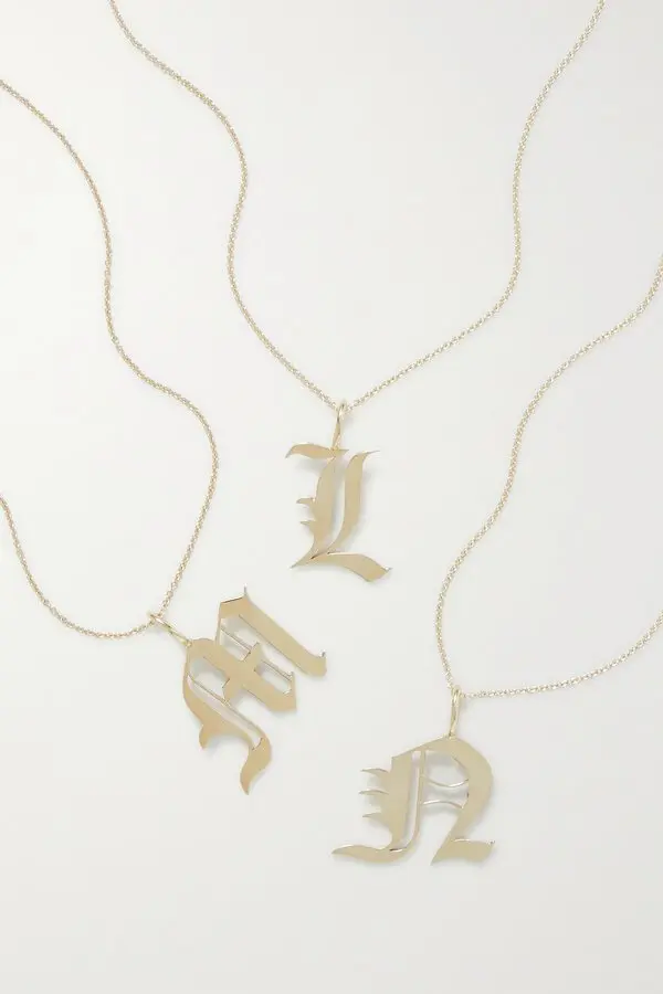 THE M JEWELERS The Old English 10-karat Necklace - Gold