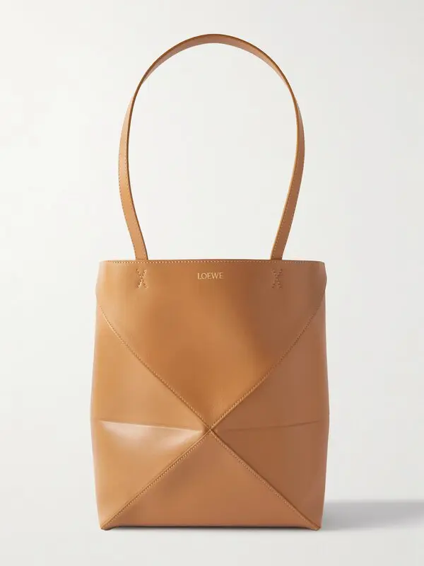 Loewe Puzzle Fold Medium Tote - Brown