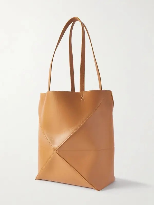 Loewe Puzzle Fold Medium Tote - Brown