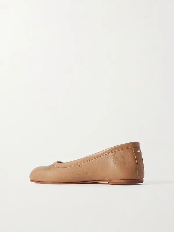 MAISON MARGIELA Tabi Leather Ballet Flats