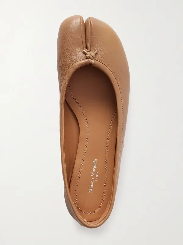 MAISON MARGIELA Tabi Leather Ballet Flats