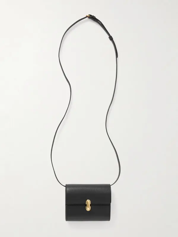 Savette Symmetry Textured-leather Wallet - Black