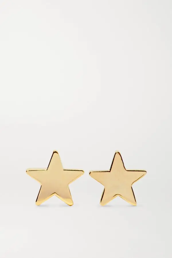 JENNIFER MEYER Star 18-karat Stud Earrings - Gold