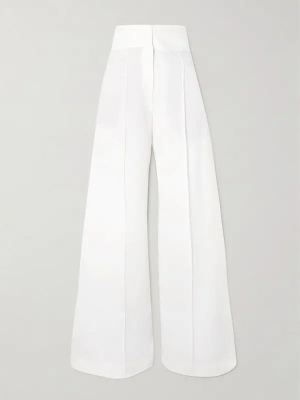 Brunello Cucinelli Twill Wide-leg Pants