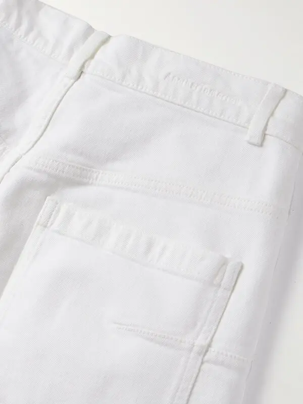 Another Tomorrow Mid-rise Straight-leg Organic Denim Jeans