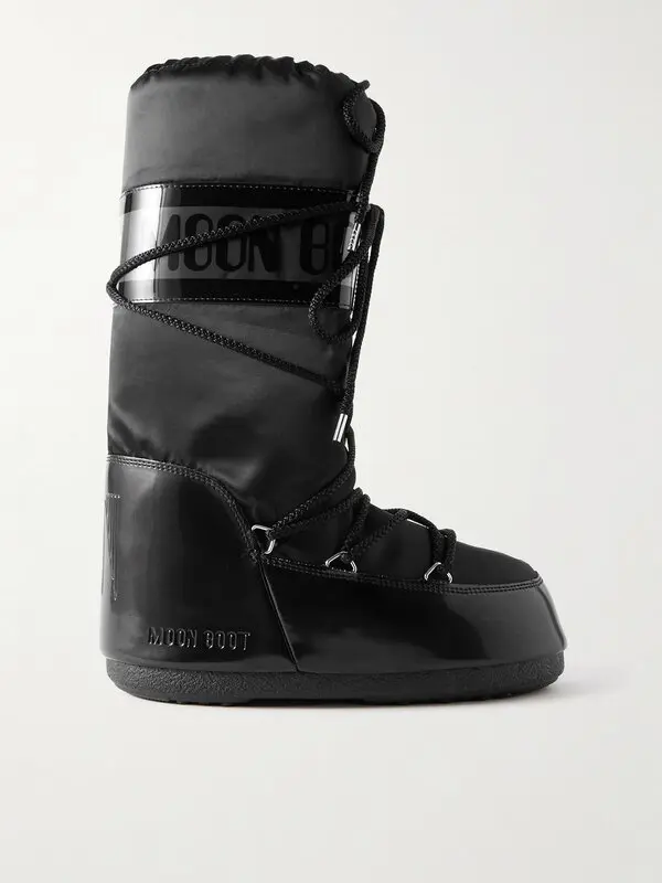Moon Boot Icon Glance Snow Boots - Black