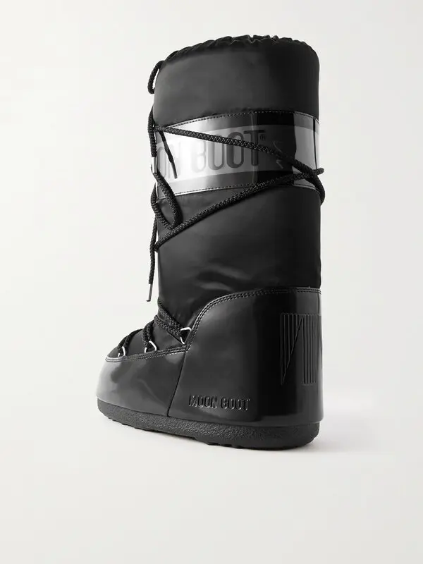 Moon Boot Icon Glance Snow Boots - Black