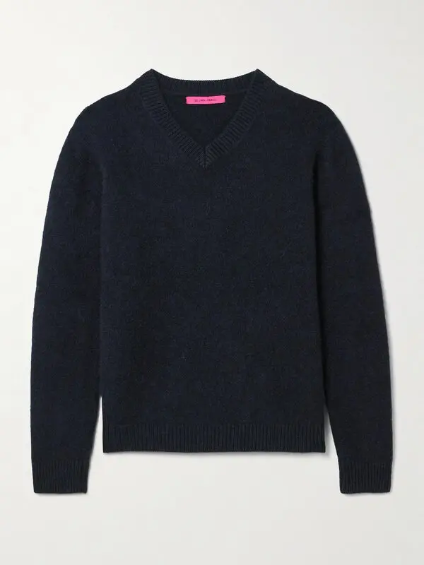 THE ELDER STATESMAN Monterey Brushed-cashmere Sweater