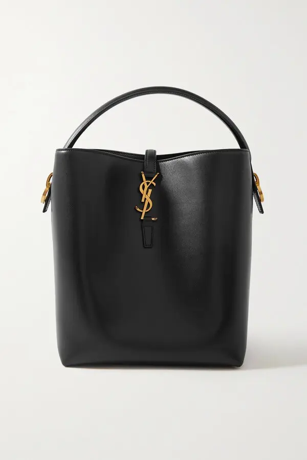 Saint Laurent Le 37 Leather Bucket Bag