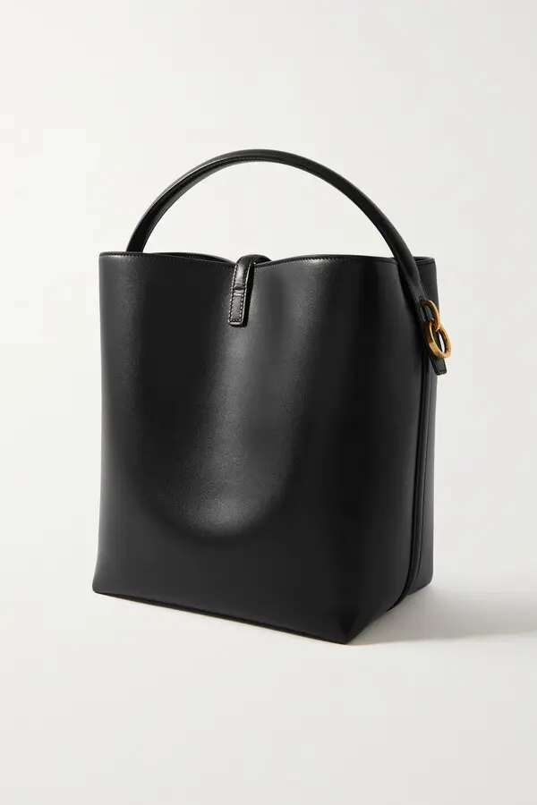 Saint Laurent Le 37 Leather Bucket Bag