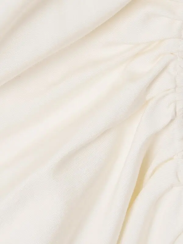 Magda Butrym Off-the-shoulder Silk Top