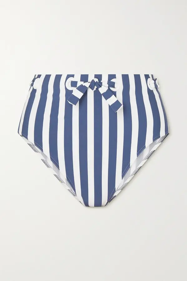 ERES Samba Encanta Striped Bikini Briefs - Blue