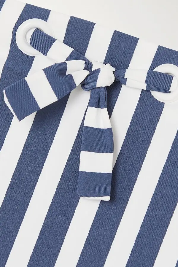 ERES Samba Encanta Striped Bikini Briefs - Blue