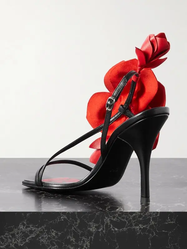 Magda Butrym Embellished Leather Sandals