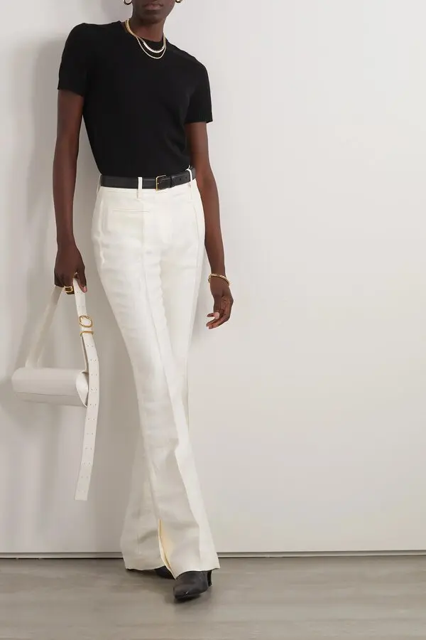 Theory Short-sleeve Cashmere Sweater
