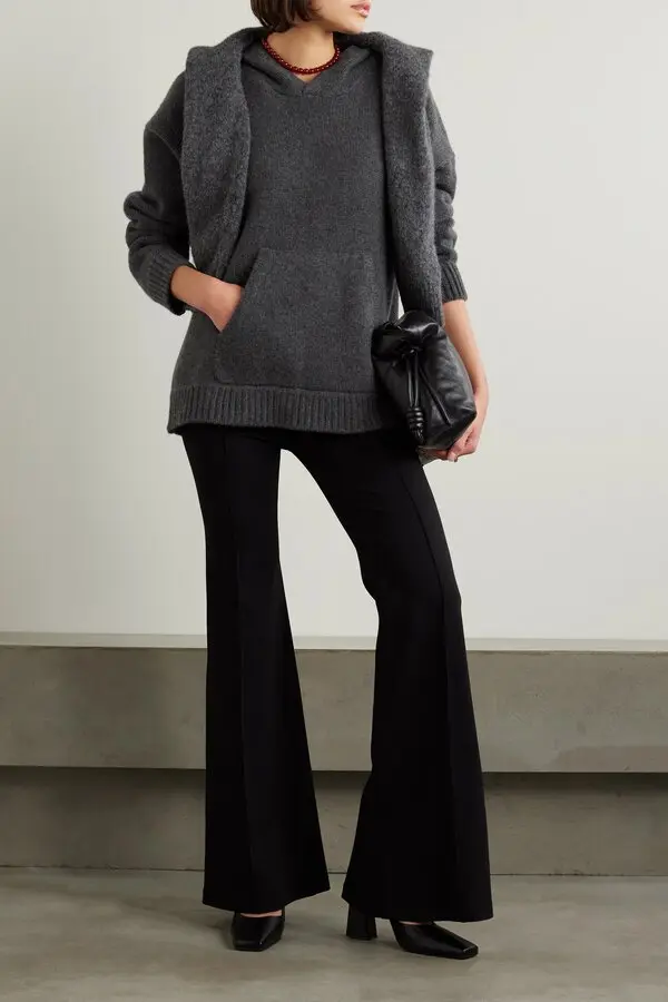 Sprwmn Ultra Flare Stretch-knit Flared Leggings