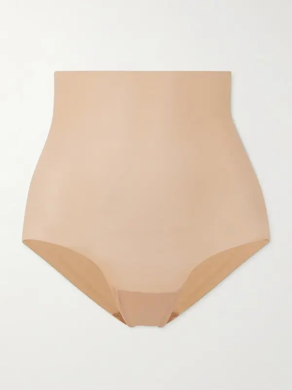 Commando Featherlight Control Stretch-jersey Briefs - Neutrals