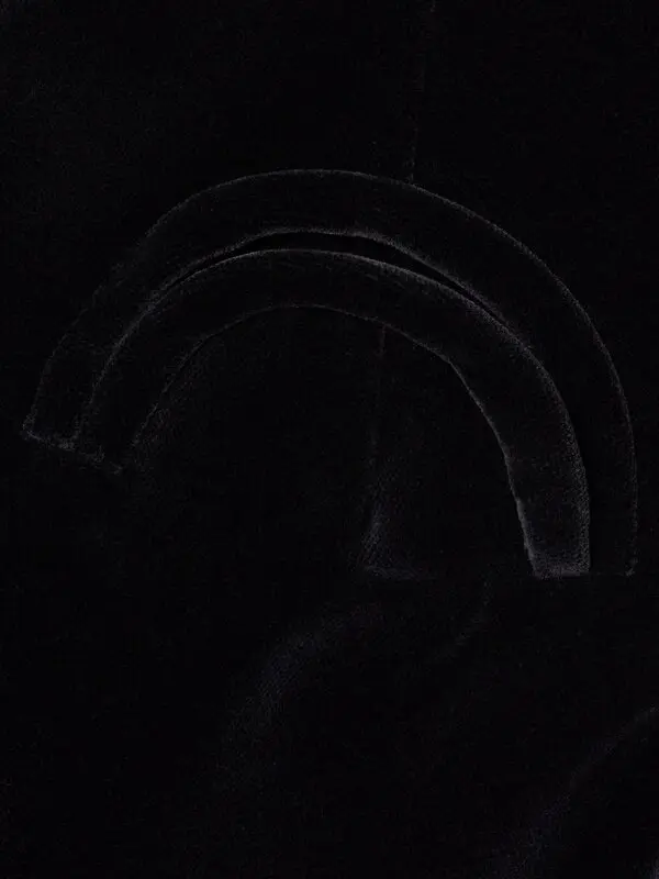 BLAZÉ MILANO Clyde Strapless Velvet Jumpsuit