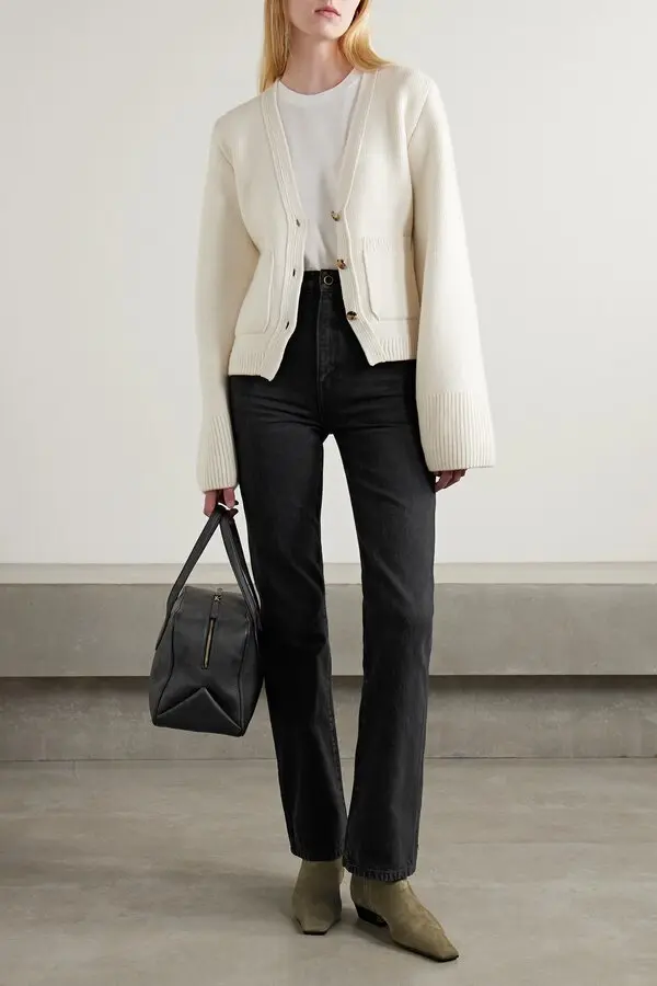 Khaite Danielle High-rise Slim-leg Jeans