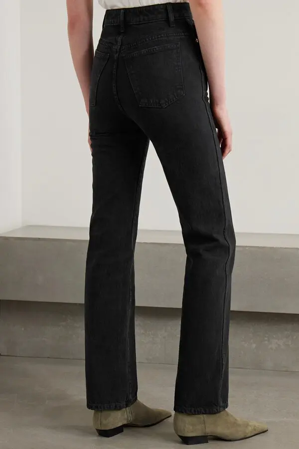 Khaite Danielle High-rise Slim-leg Jeans