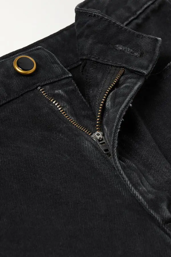 Khaite Danielle High-rise Slim-leg Jeans