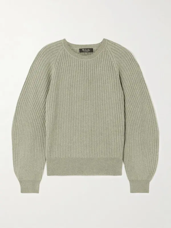 Loro Piana Ribbed Cashmere Sweater