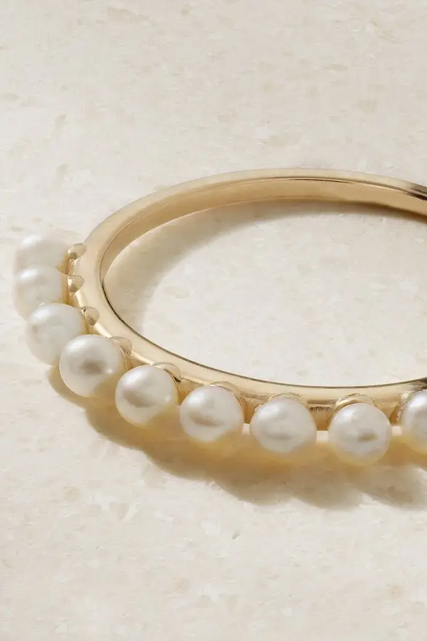 Mateo 14-karat Freshwater Pearl Ring
