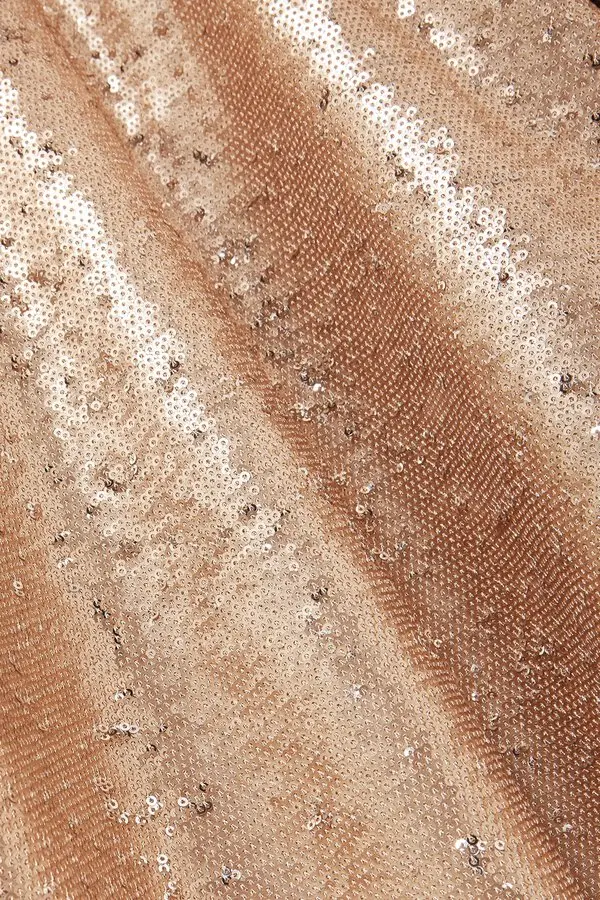 RASARIO Sequined Crepe Gown
