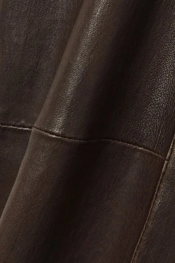 Sprwmn Leather Flared Pants