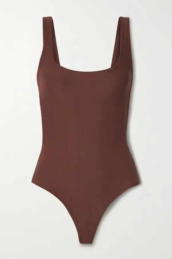 ALIX NYC Mott Stretch-jersey Bodysuit - Brown