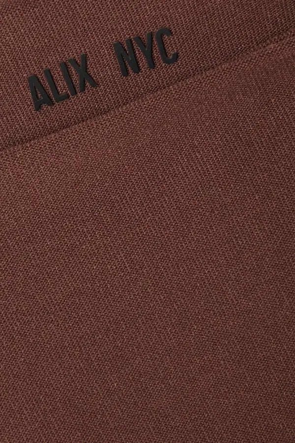ALIX NYC Mott Stretch-jersey Bodysuit - Brown
