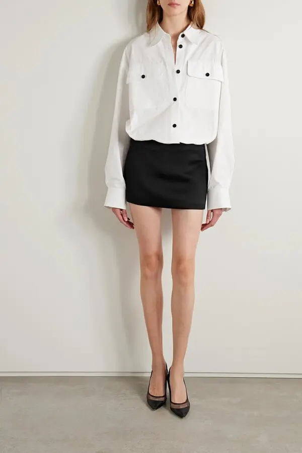 Khaite Jett Mini Skirt