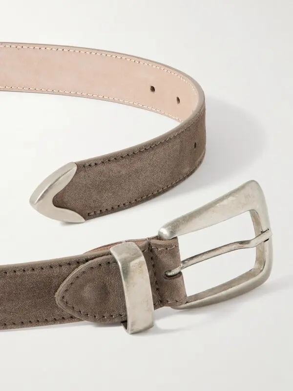 Khaite Benny Suede Belt